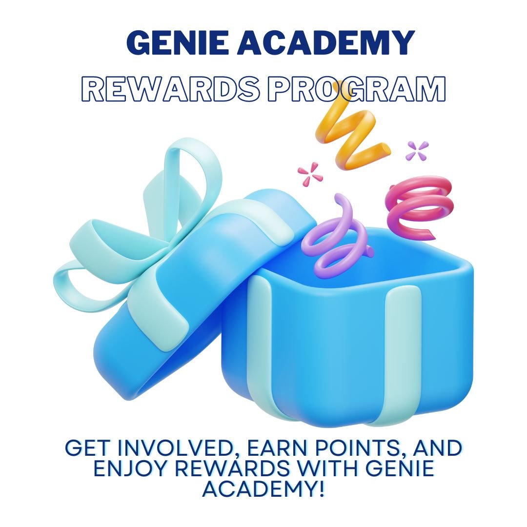 Genie Academy Rewards Program Coming Soon Genie Academy Genie Academy Rewards Program Coming Soon Genie Academy